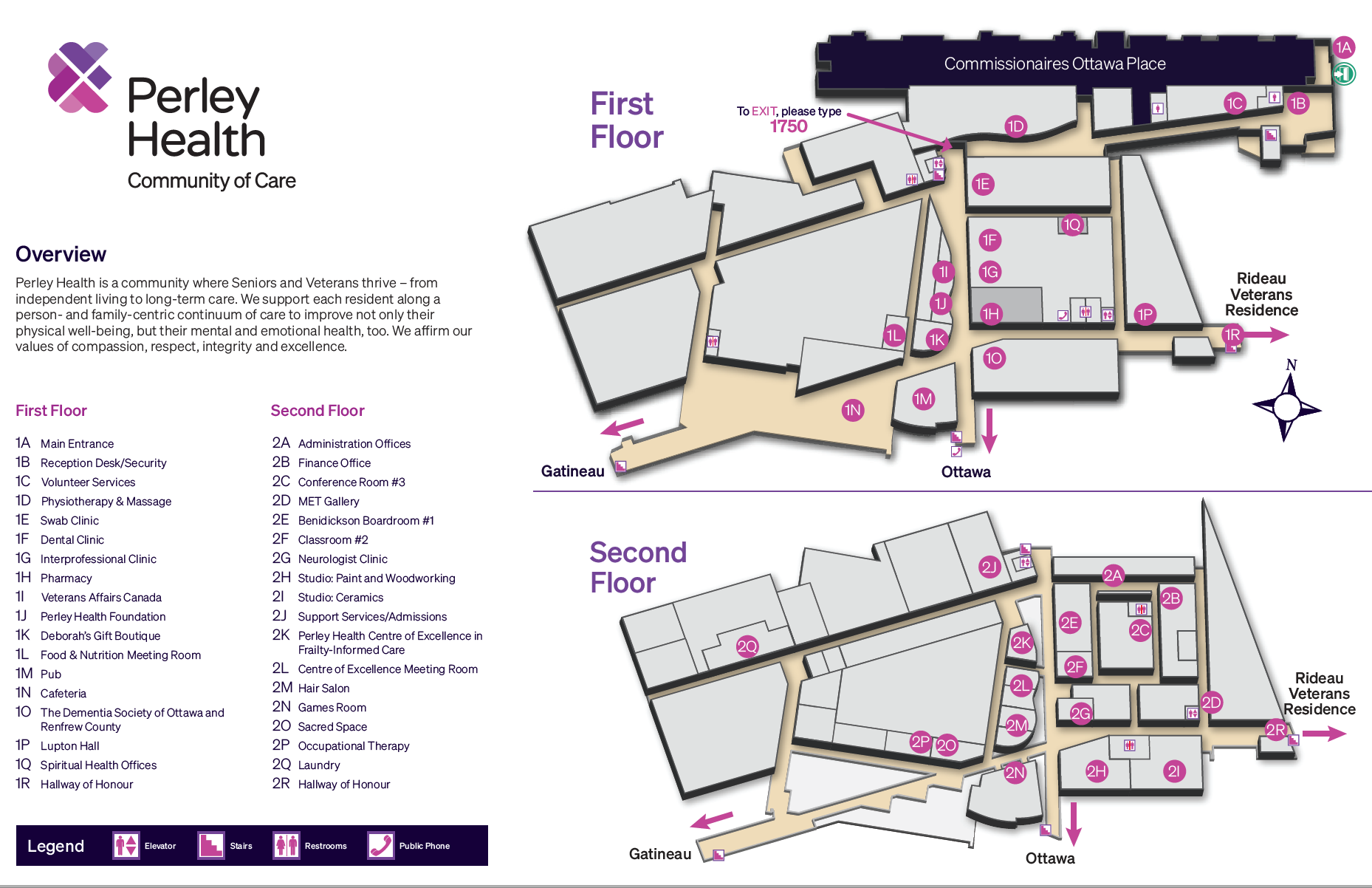 Perley Health - Maps and more...